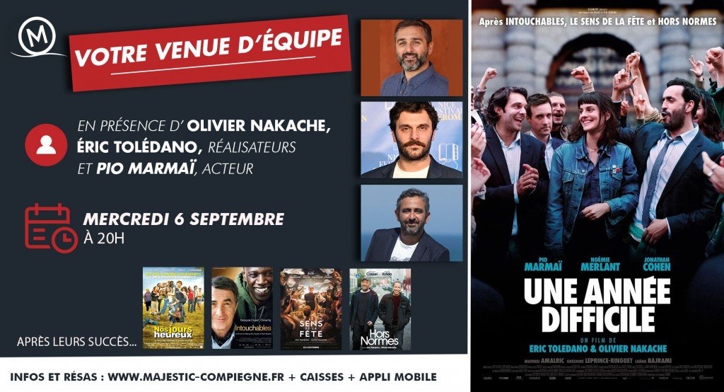 Cinéma Majestic Compiègne - UNE ANNÉE DIFFICILE